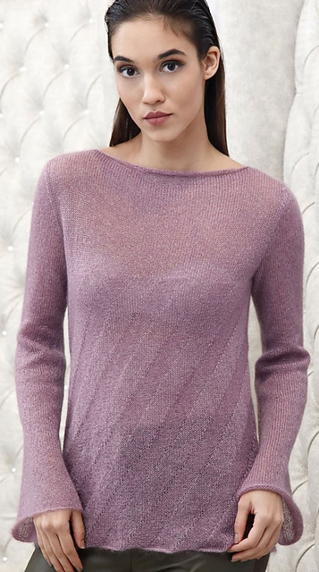 Ravelry: Flared Sweater pattern by Lana Gatto
