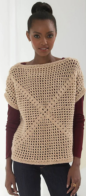 Ravelry: Filet Mesh Top pattern by Mari Lynn Patrick