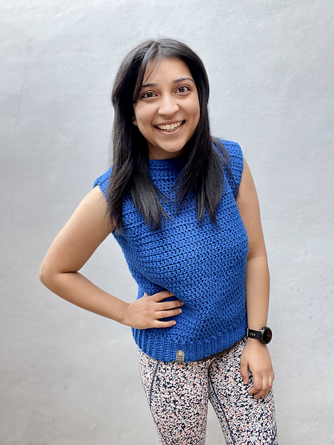 Ravelry: Midnight Rain Sweater Vest pattern by Preena Divecha