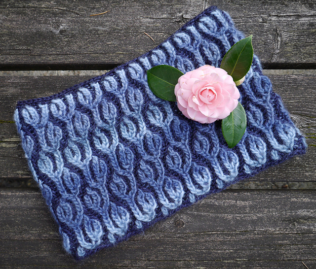 Ravelry: Heliotrope Cowl pattern by Michele Bernstein