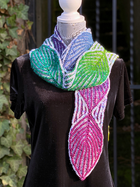 Ravelry: Aspen Leaf pattern by Michele Bernstein