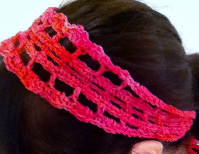 Ravelry: Persuasion Hair Wrap pattern by Emily Catherine