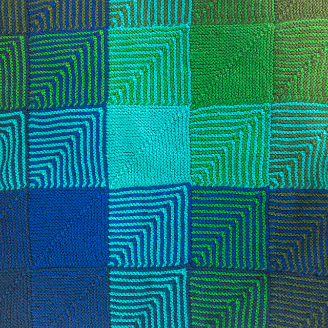 Ravelry: peps' Jewel Toned Hue Shift Afghan