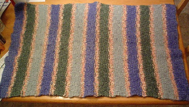 Ravelry: Easy Bedside Rug pattern by Tricots et créations Isabelle