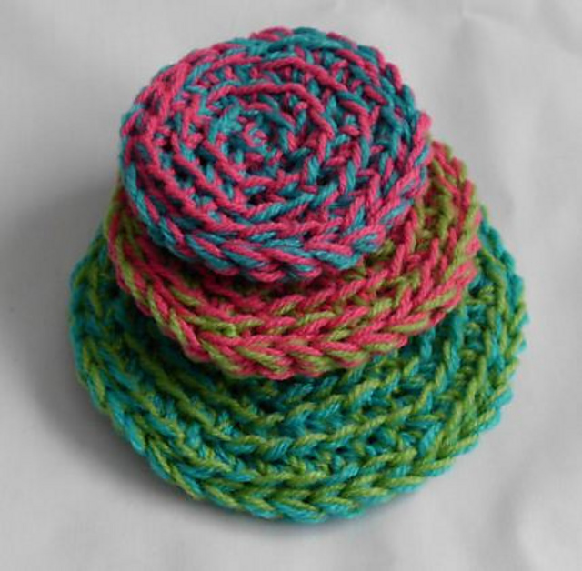 Ravelry: Any size you like scrubby/tawashi pattern by Petal71