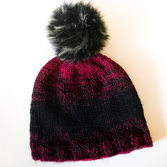 Ravelry: Easy Knit Hat pattern by Kara Gunza