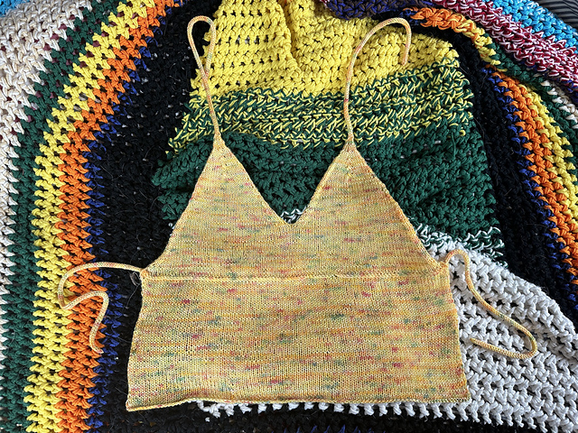 Ravelry: Disco Halter pattern by Conley Kinkead