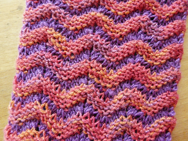 Ravelry: Wavy Panda Silk Socks pattern by Fluffy Hargis