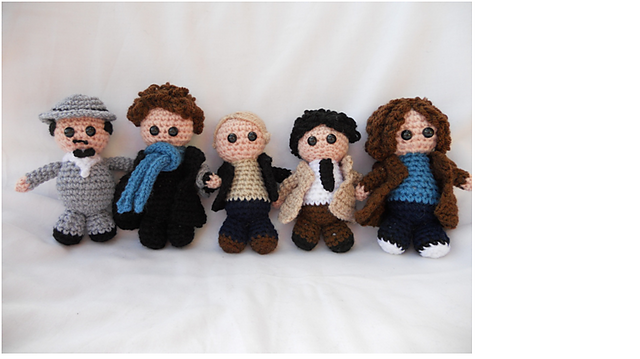 Ravelry: Detectives Amigurumi pattern by Phoebe Grassby
