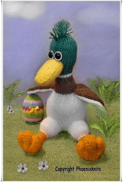Ravelry: Duckie Easter Duck pattern by Phoeny