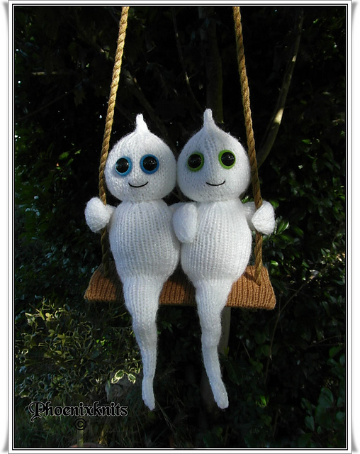 Ravelry: Swinging together forever ghosties pattern by Phoeny