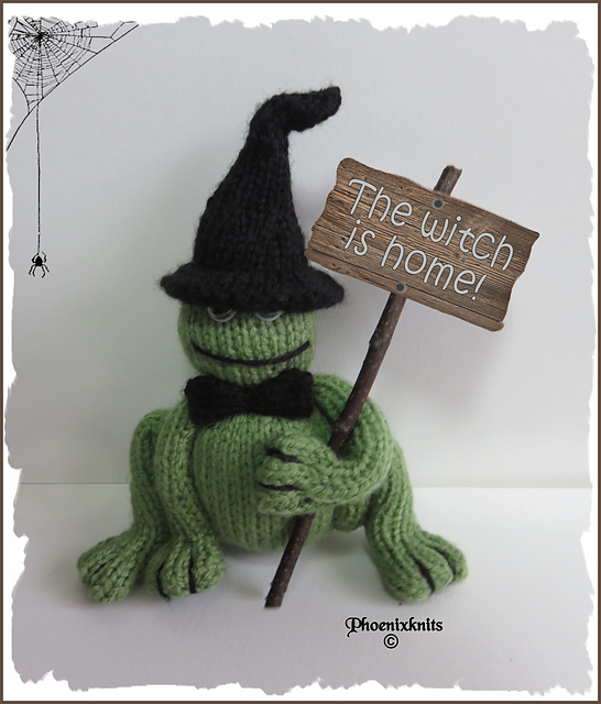Ravelry: The Witch's Frog pattern by Phoeny