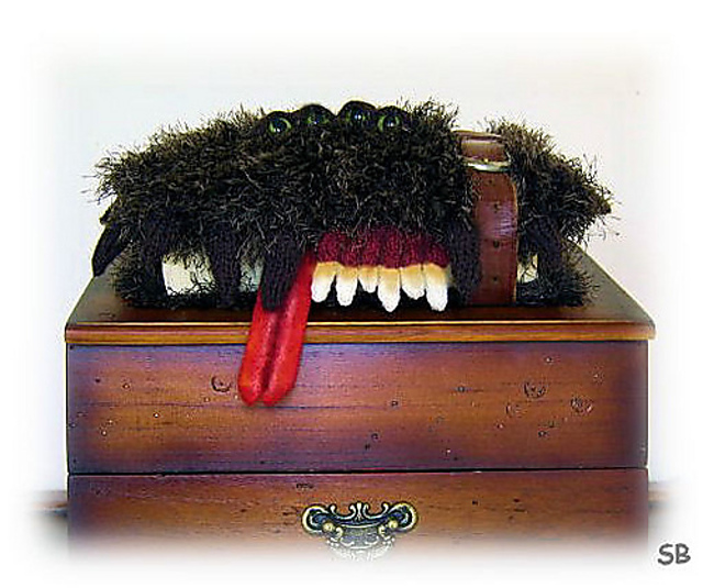 Ravelry: Monster book of monsters cover pattern by Phoeny