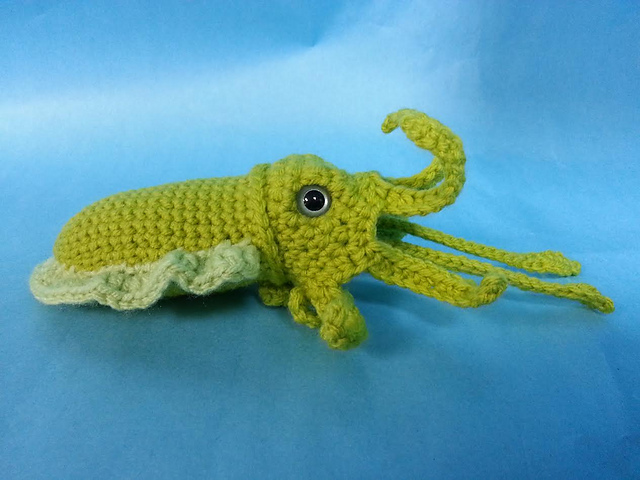 Ravelry: Cuttlefish w/ Tentacles pattern by Erica McBride