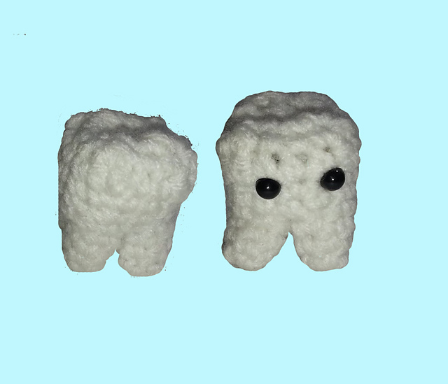 Ravelry: Human Tooth Molar pattern by Erica McBride