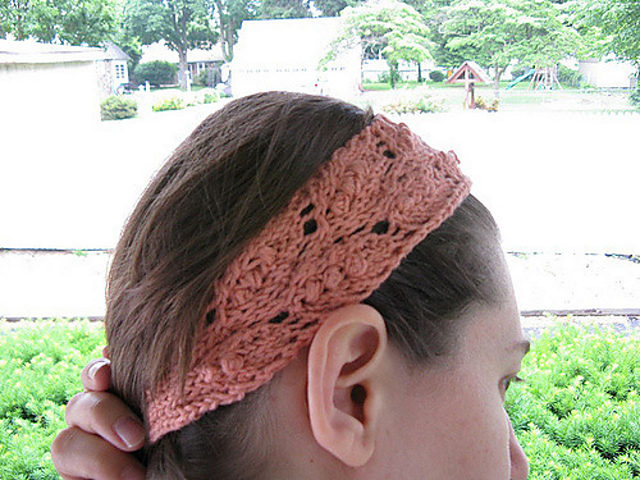 Ravelry: Victorian Lace Headband pattern by Kerin Dimeler-Laurence