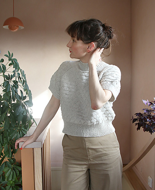 Ravelry: Ferda Tee pattern by Anna Enge