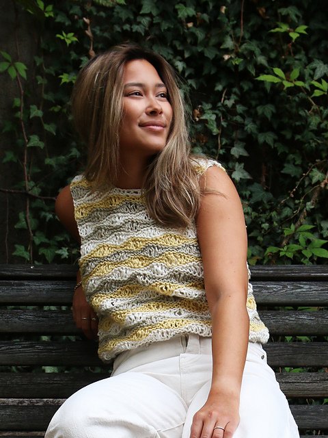 Ravelry: Breezy Top / Lun Bris Sommertopp pattern by Heidi - Pickles