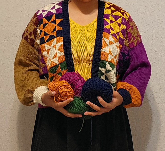 Ravelry: piper360's Heirloom Quilt Cardigan