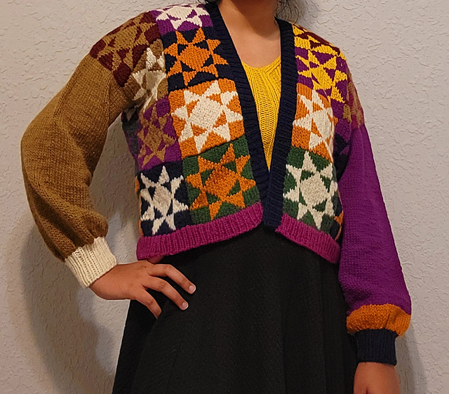 Ravelry: piper360's Heirloom Quilt Cardigan