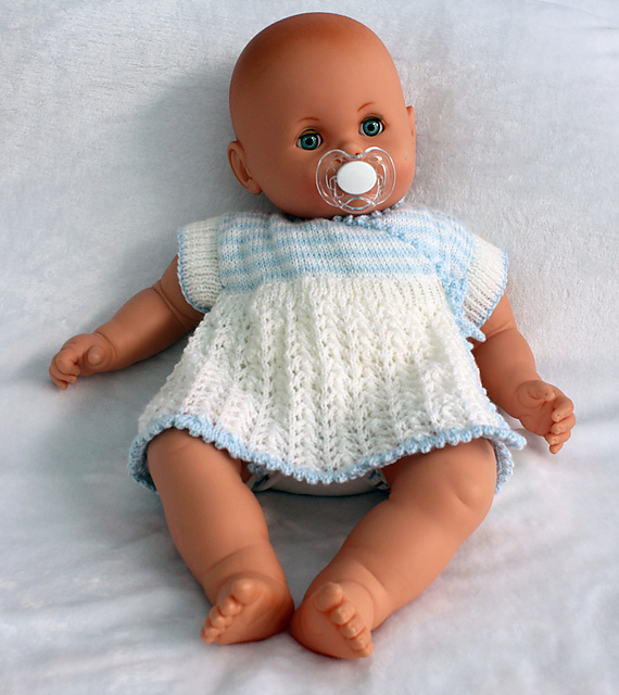 Ravelry: P88 Kimono-Style Dress with Picot Edging pattern by Elizabeth ...