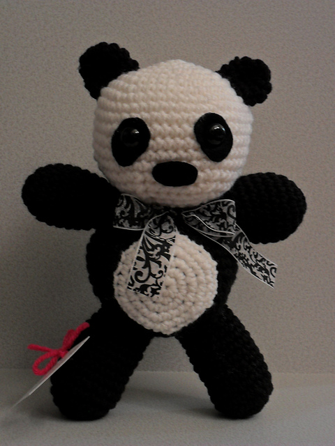 Ravelry: Paddy, the Panda pattern by PJ Crafts in Austin