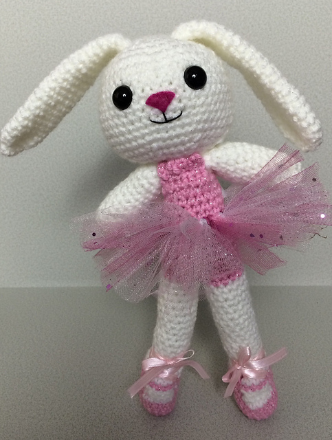 Ravelry: Easter Ballerina Bunny pattern by PJ Crafts in Austin