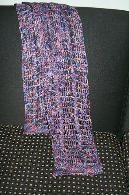 Ravelry: Scarf - Thin Treble Cluster pattern by Pamela Thomas