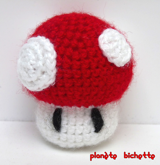 Ravelry: Mario mushroom pattern by planete bichette