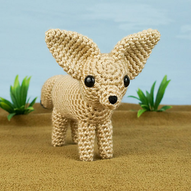 Ravelry: Fennec Fox pattern by June Gilbank