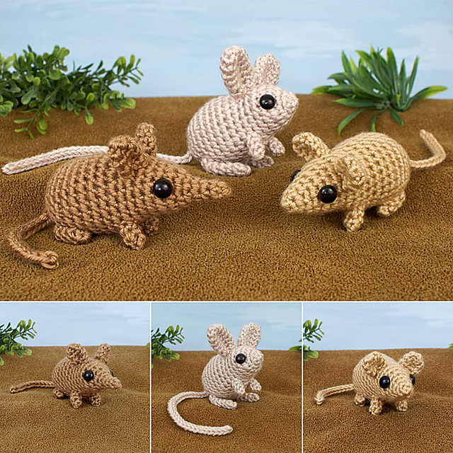 Ravelry: Mini Mammals pattern by June Gilbank