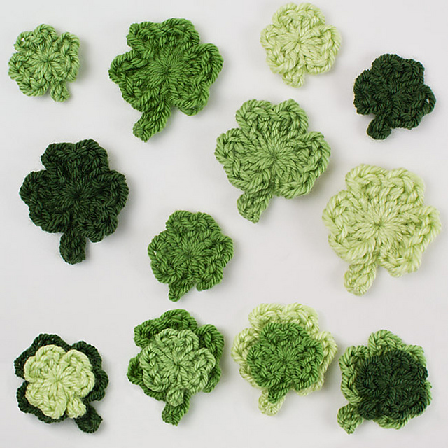 Ravelry: Shamrocks pattern by June Gilbank