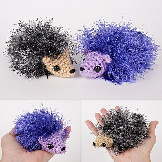 Ravelry: Fuzzy Hedgehog pattern by June Gilbank