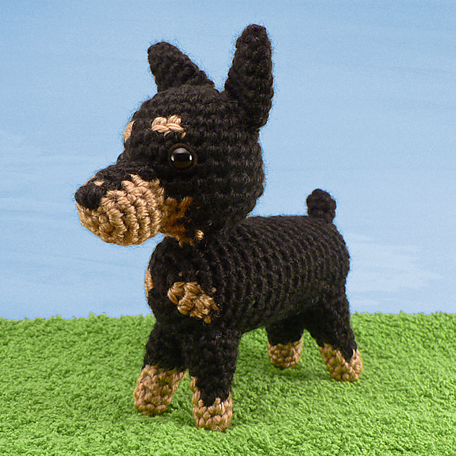 Ravelry: AmiDogs Miniature Pinscher pattern by June Gilbank