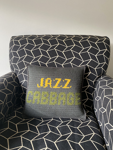 Ravelry: Jazz Cabbage pillow pattern by Shianne Beaver