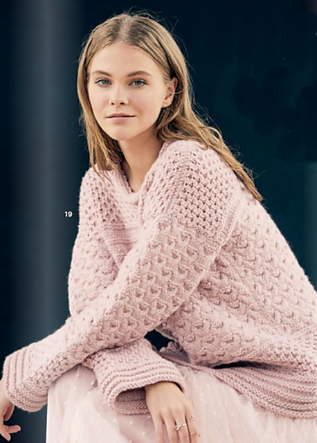 Ravelry: # 19 Pulli im Mustermix pattern by Sabrina/Sandra team designers