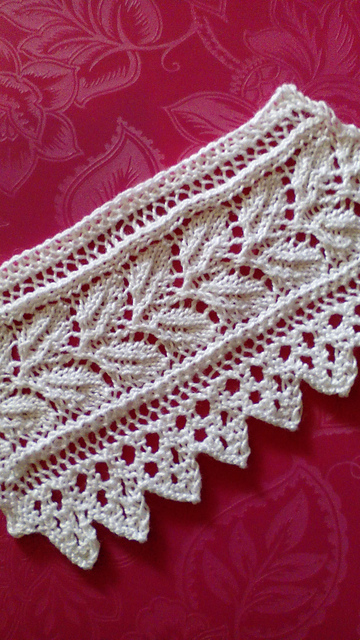 Ravelry: Rose Leaf Lace pattern by Eva Marie Niles