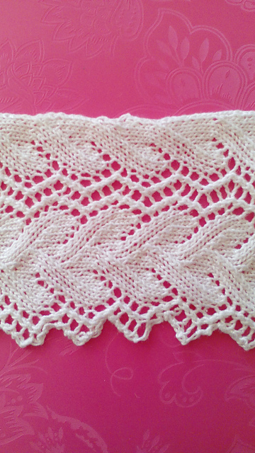 Ravelry: Perfection Leaf Lace pattern by A.M.