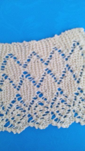 Ravelry: Diamond Lace pattern by Eva Marie Niles