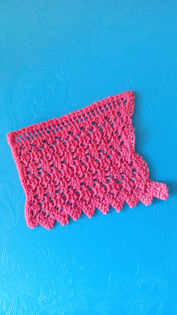Ravelry: Wide Tunisian Lace pattern by A.M.