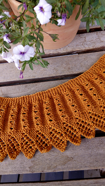 Ravelry: Ida's Fluted Lace pattern by A.M.