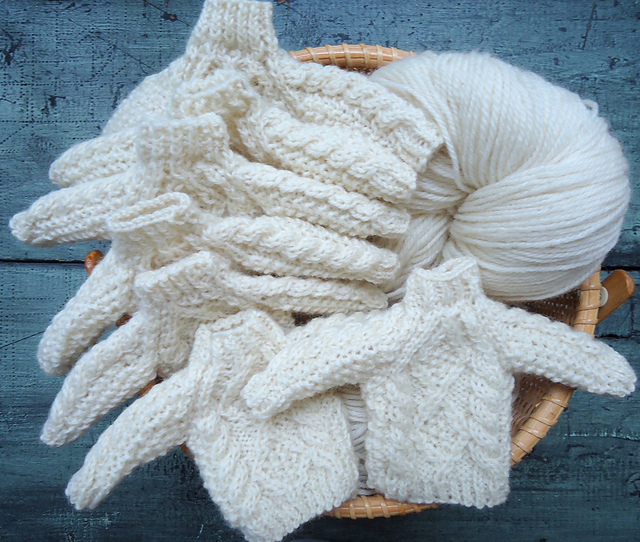 Ravelry: Irish Knit Sweater ornament pattern by Pat O'Brien