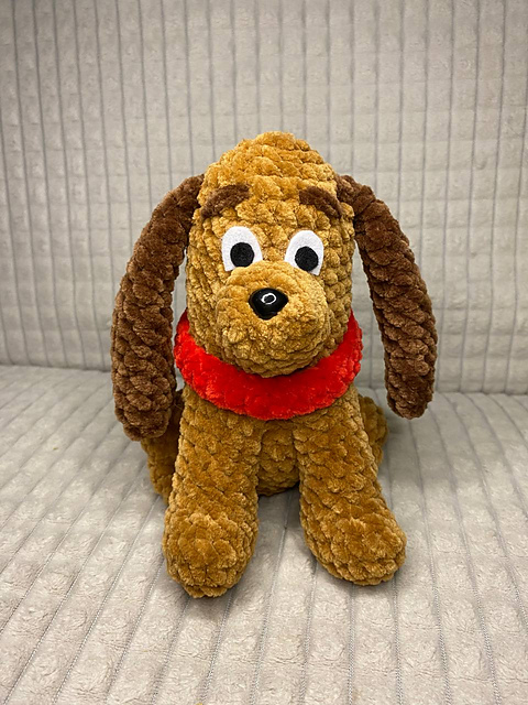 Ravelry: Plush Dog Toy Soft Puppy pattern by Anna Poltorak