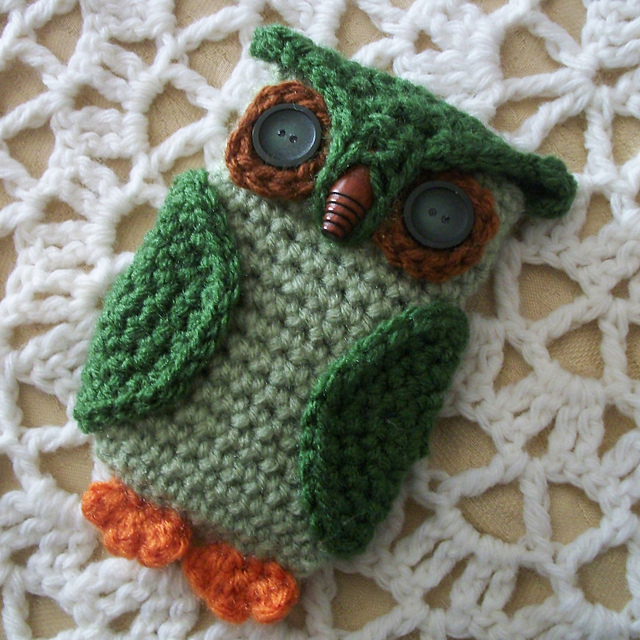 Ravelry: poenut's Owl Cell Phone Cozy