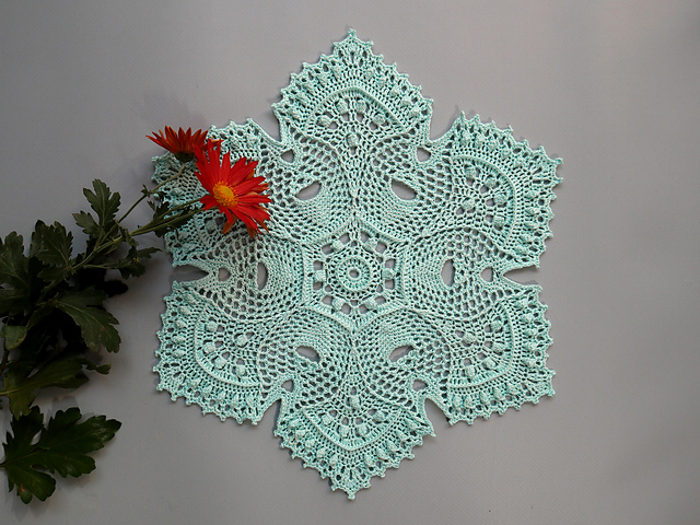 Ravelry: Doily #12 Atlantis pattern by Polina Papushoi