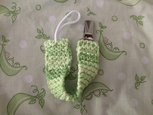 Ravelry: Simple Pacifier Holder pattern by Polly McKinney