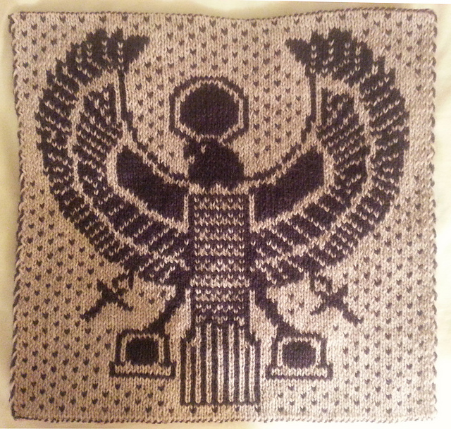 Ravelry: Egyptian Falcon pattern by Phoebe Leigh-Suelflow