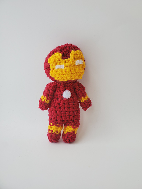 Ravelry: Iron Man Amigurumi pattern by Gillian Nestor
