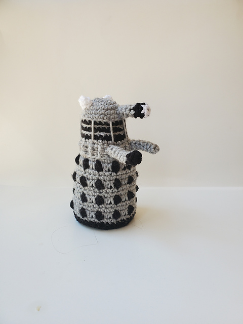 Ravelry: Dalek (Doctor Who) pattern by Gillian Nestor