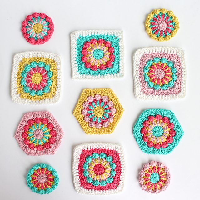 Ravelry: Merry Go Round Motif pattern by Poppy & Bliss (Michelle Robinson)